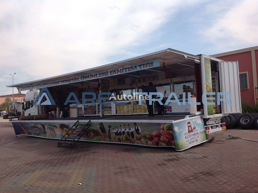 Nova Arel Trailer MOBILE EVENT SHOWROOM ROADSHOW SEMI TRAILER CUSTOMIZE furgon poluprikolica