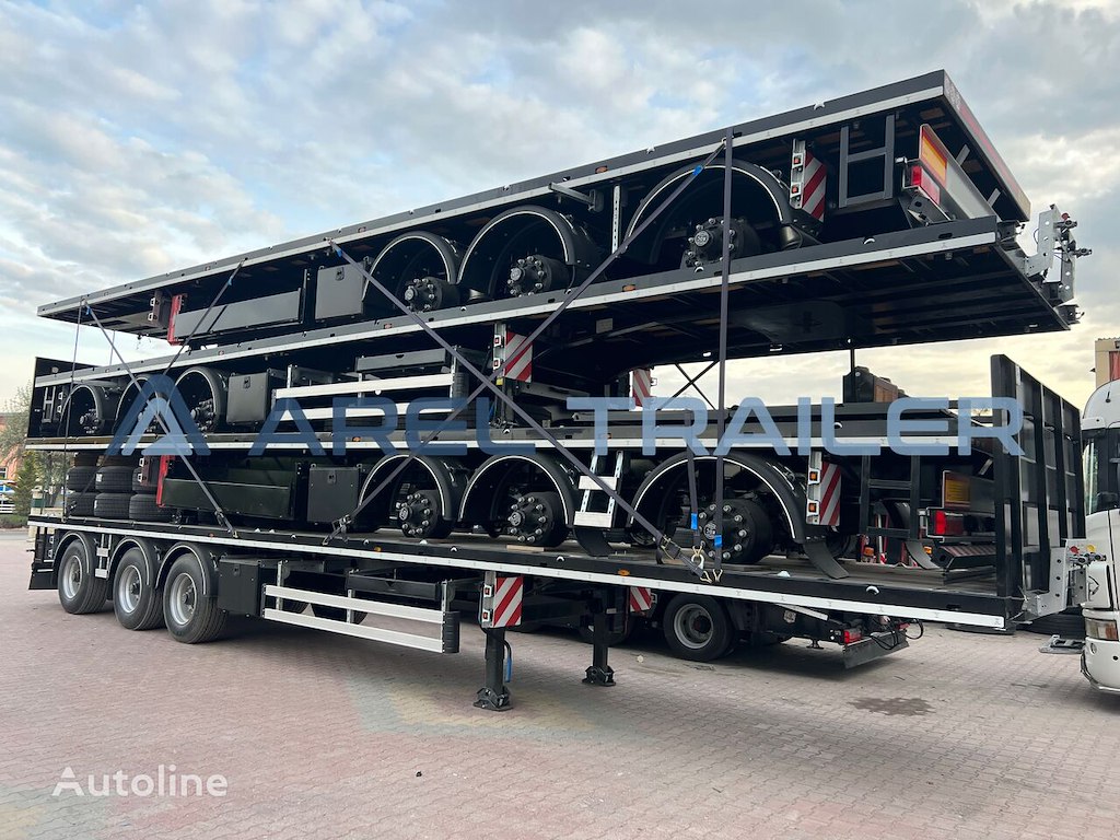 Nova Arel Trailer PLATFORM FLATBED SEMI TRAILER CUSTOMIZE poluprikolica platforma