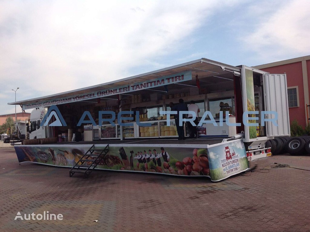 Nova Arel Trailer MOBILE EVENT SHOWROOM SEMI TRAILER CUSTOMIZE poluprikolica platforma