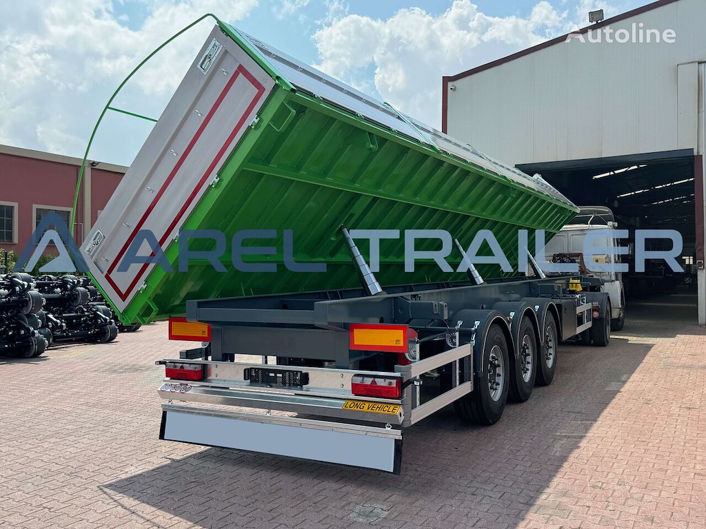 Nova Arel Trailer SIDE TIPPING PLATFORM FLATBED SEMI TRAILER CUSTOMIZE poluprikolica platforma