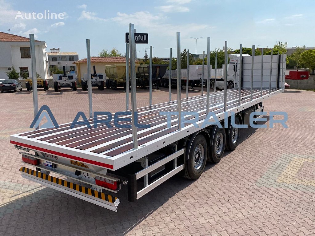 Nova Arel Trailer SLIDING PLATFORM FLATBED SEMI TRAILER CUSTOMIZE poluprikolica platforma