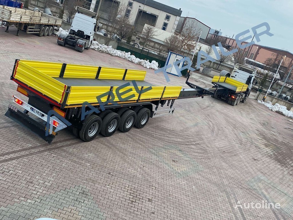 Nova Arel Trailer PLATFORM FLATBED SEMI TRAILER CUSTOMIZE SLIDING poluprikolica platforma