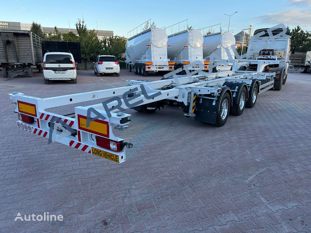 Nova Arel Trailer CUSTOMIZED SEMI TRAILER SLIDING SIDE TIPPING poluprikolica platforma