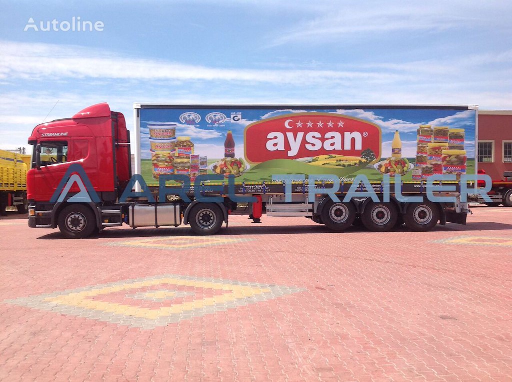 Nova Arel Trailer CURTAINSIDE TILT SEMI TRAILER HARDOX CUSTOMIZE poluprikolica s ceradom