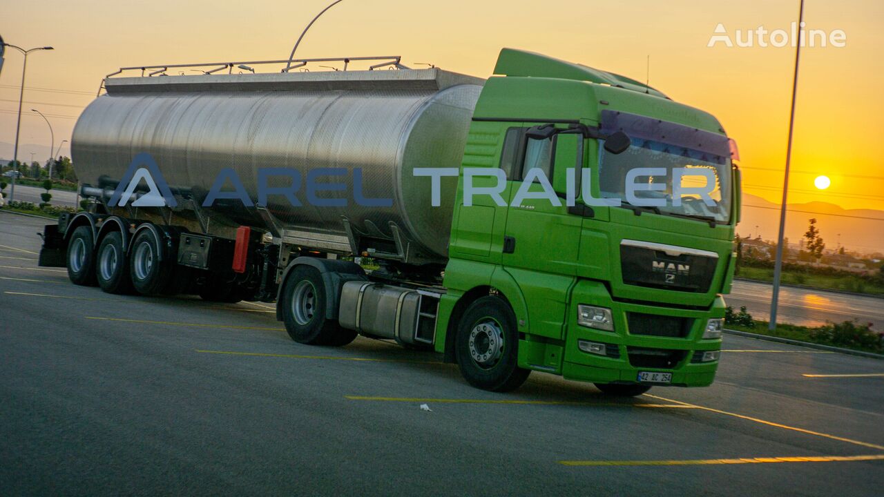 Nova Arel Trailer STAINLESS STEEL TANKER SEMI TRAILER cisterna za prevoz hemikalija