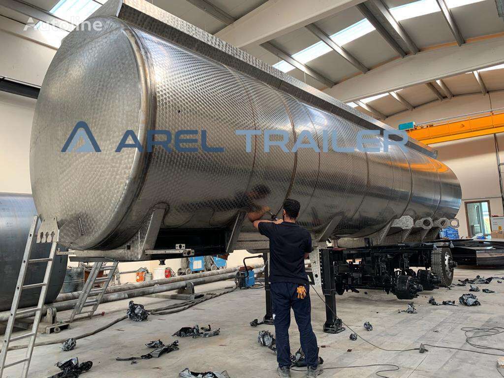 Nova Arel Trailer STAINLESS STEEL TANKER SEMI TRAILER CUSTOMIZE cisterna za prevoz hrane