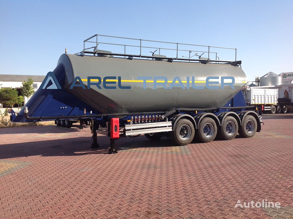 Nova Arel Trailer W TYPE SILO BULK CEMENT SEMI TRAILER CUSTOMIZE cisterna za prevoz cementa