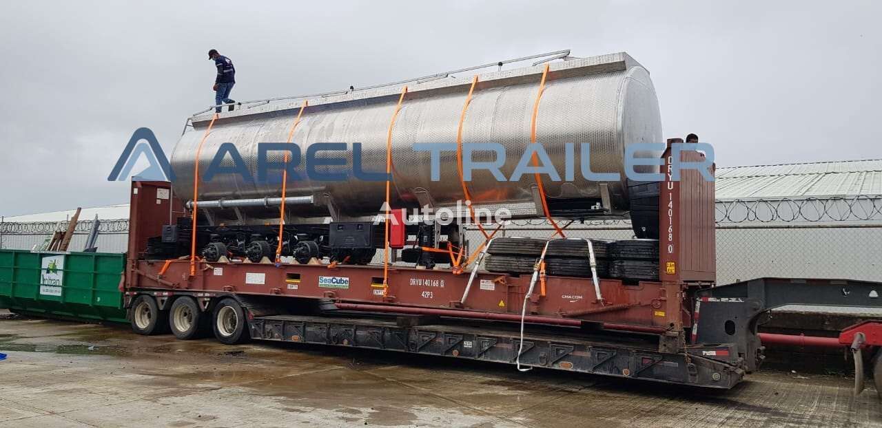 Nova Arel Trailer STAINLESS STEEL TANKER SEMI TRAILER CUSTOMIZE cisterna za prevoz hemikalija