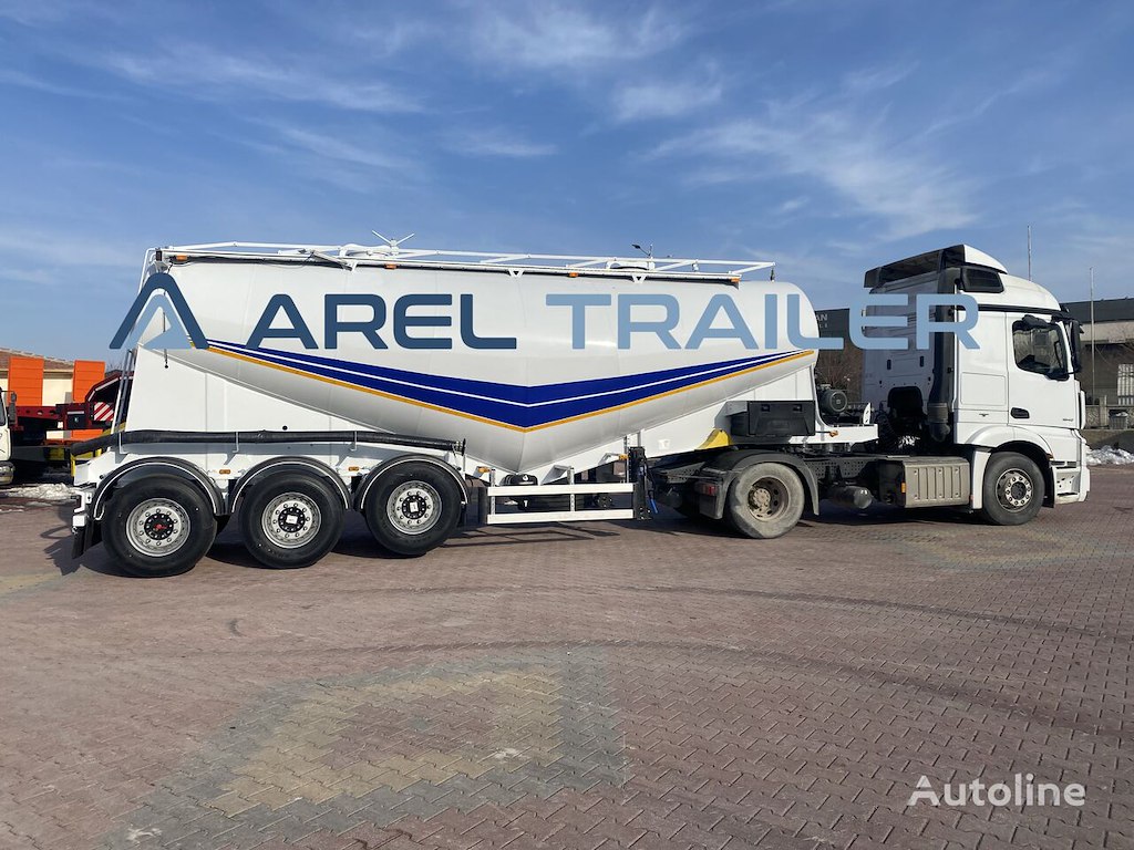 Nova Arel Trailer V TYPE SILO BULK CEMENT SEMI TRAILER CUSTOMIZE cisterna silos