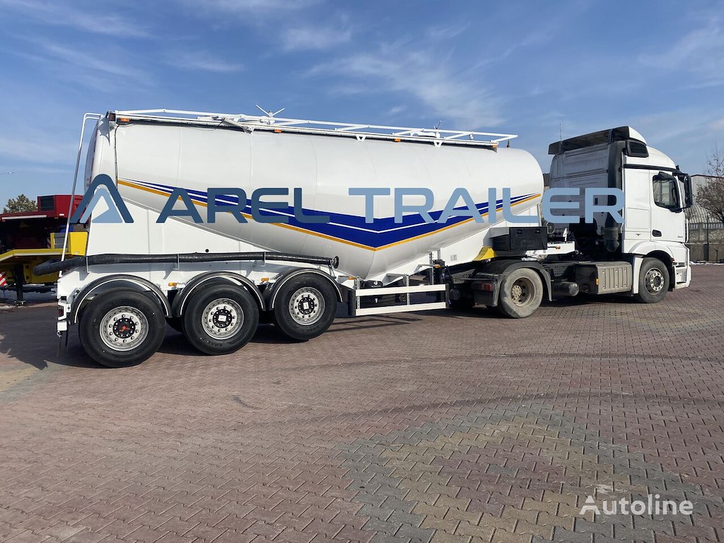 Nova Arel Trailer V TYPE SILO BULK CEMENT SEMI TRAILER CUSTOMIZE cisterna za prevoz cementa