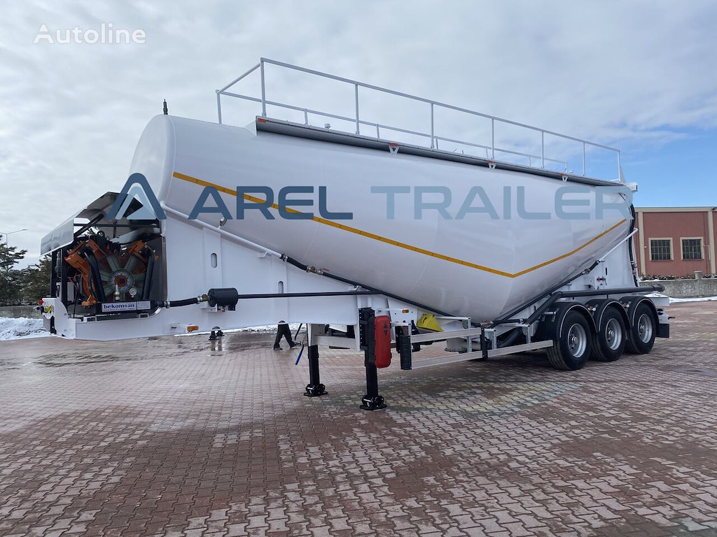 Nova Arel Trailer V TYPE SILO BULK CEMENT SEMI TRAILER CUSTOMIZE cisterna silos