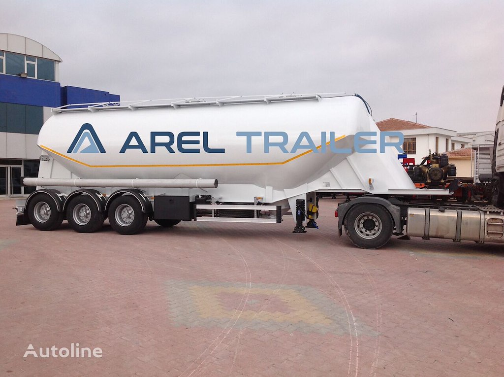 Nova Arel Trailer W TYPE SILO BULK CEMENT SEMI TRAILER CUSTOMIZE cisterna silos