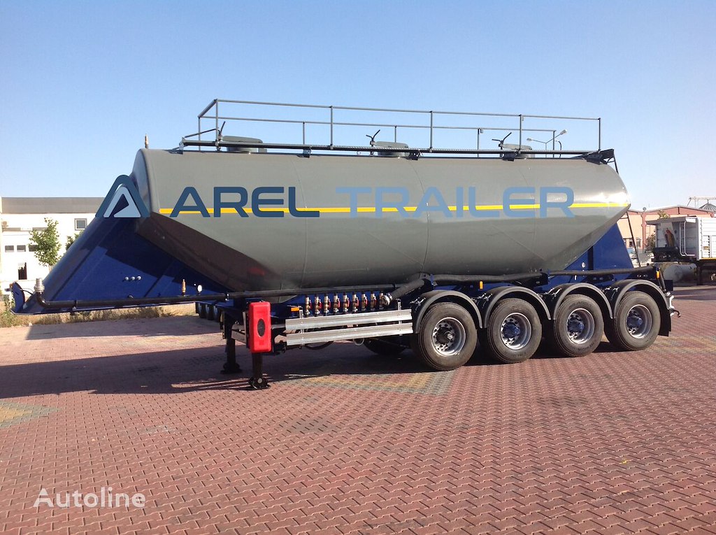 Nova Arel Trailer W TYPE SILO BULK CEMENT SEMI TRAILER CUSTOMIZE cisterna silos