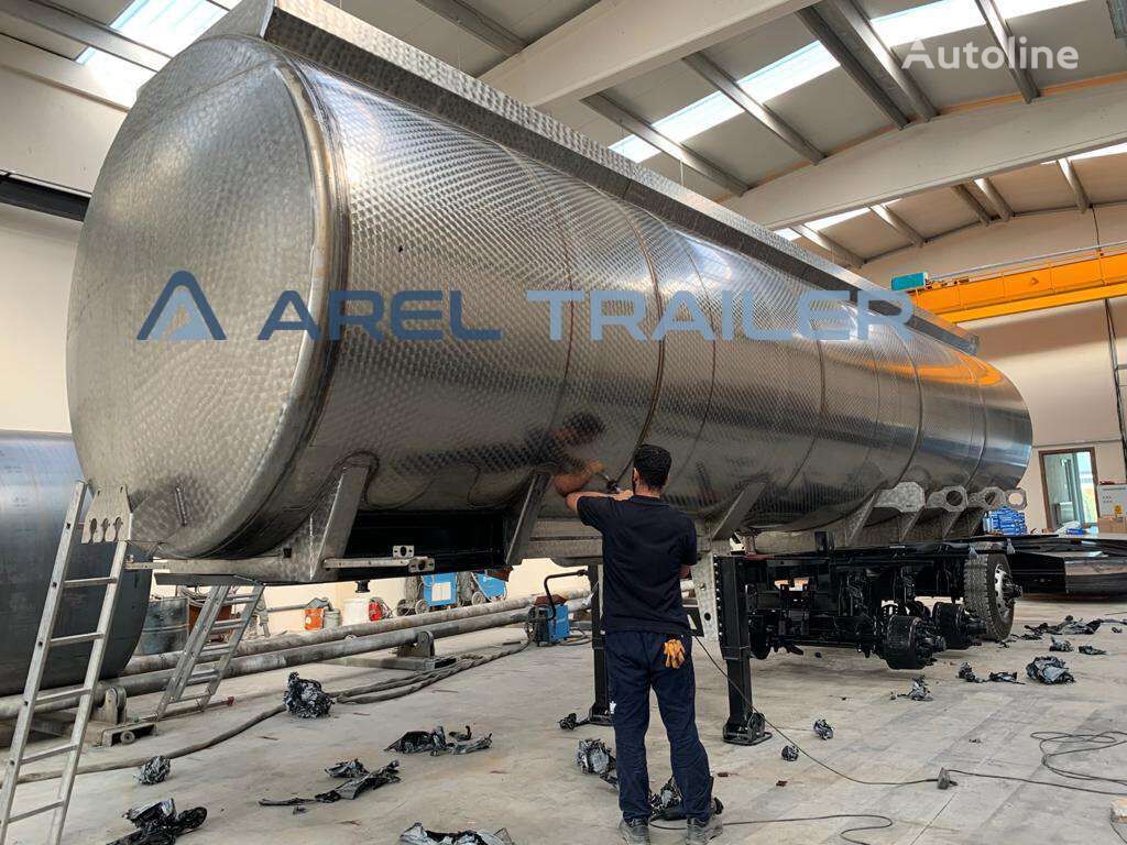 Nova Arel Trailer STAINLESS STEEL TANKER SEMI TRAILER CUSTOMIZE cisterna za prevoz hemikalija