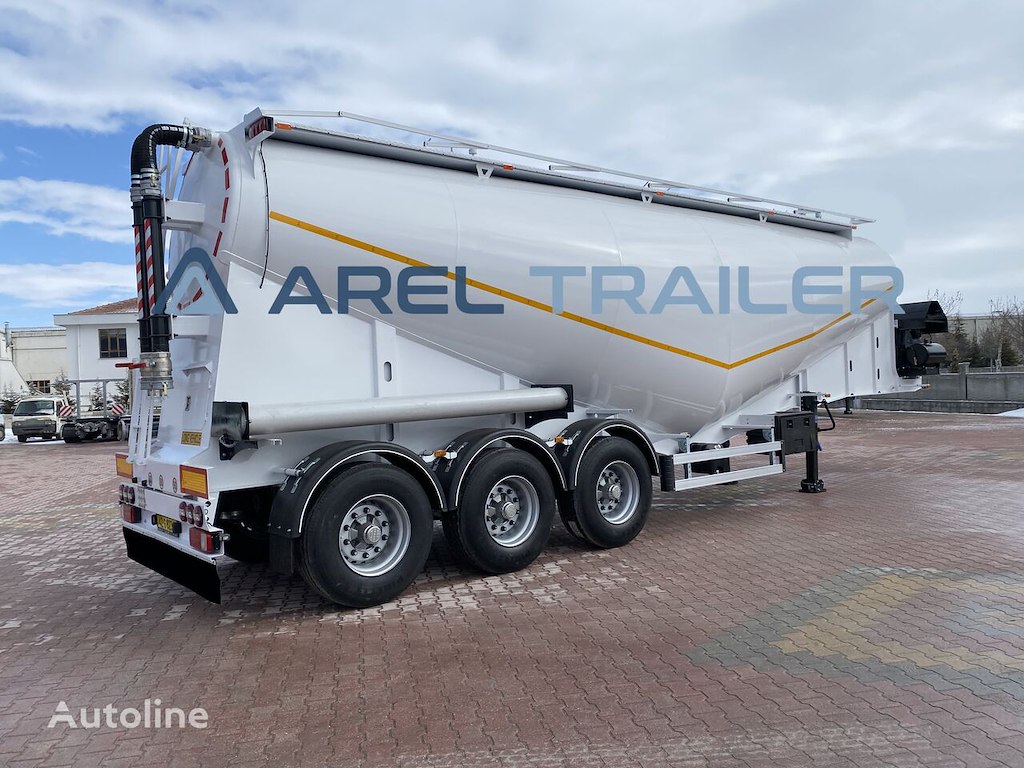 Nova Arel Trailer V TYPE SILO BULK CEMENT SEMI TRAILER cisterna silos