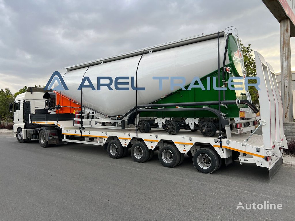 Nova Arel Trailer V TYPE SILO BULK CEMENT SEMI TRAILER CUSTOMIZE cisterna silos