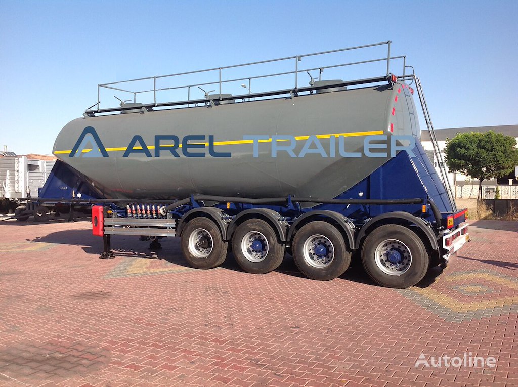 Nova Arel Trailer W TYPE SILO BULK CEMENT SEMI TRAILER cisterna za prevoz cementa