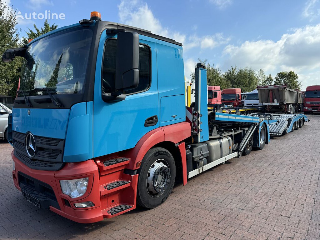 Mercedes-Benz Actros 2443 Euro 6 FVG Heavyliner/Truckliner autotransporter + prikolica autotransportera