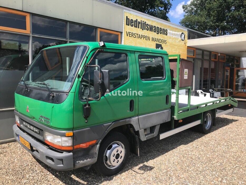 Mitsubishi Canter FB634 3.0 TD DC 7-Pers Oprijwagen Machinetransporter Trek autotransporter