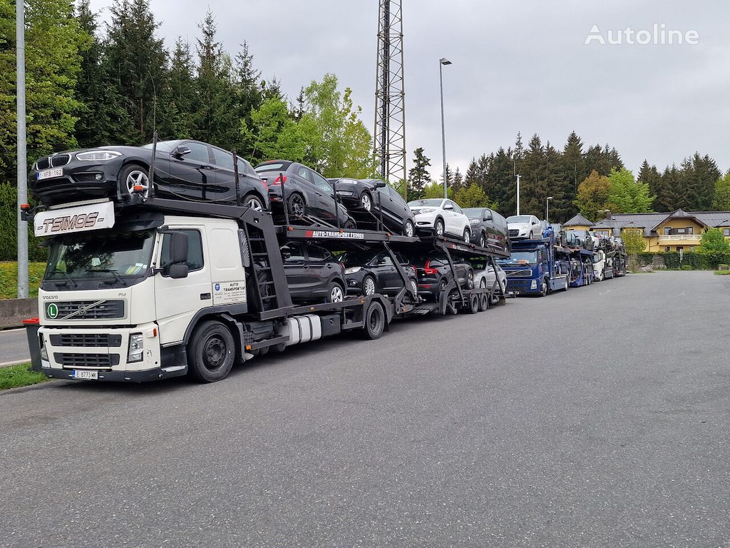 Volvo FM 440 EUR5 autotransporter + prikolica autotransportera