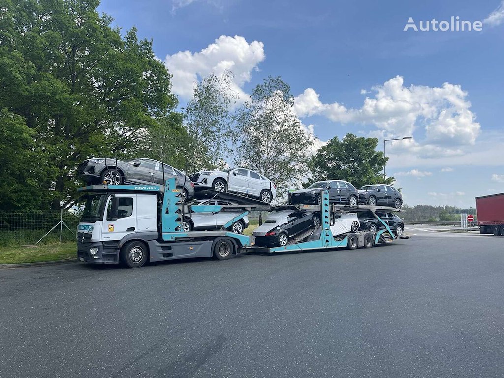 Mercedes-Benz 2017 Actros 1846 + 2017 Rolfo Ego 427 autotransporter + prikolica autotransportera