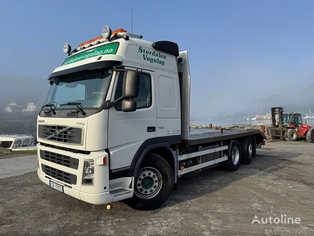 Volvo FM12 420 kamion platforma