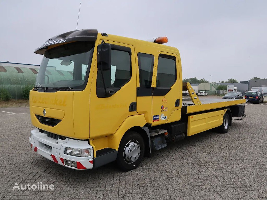 Renault Midlum 220 Omars Plateau Winde Brille, Euro 3, BE Truck, TOP! šlep auto