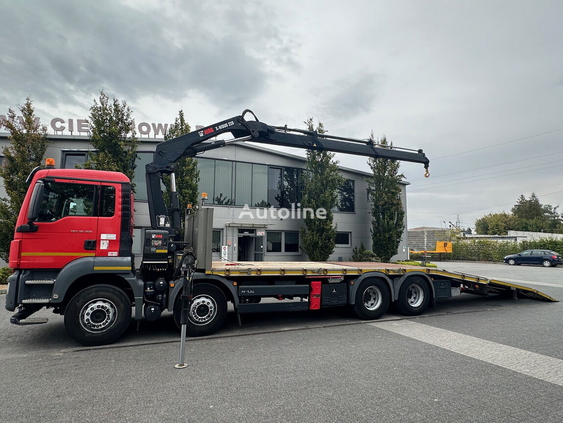 MAN TGS 35.360 E6 8×2 / HDS HIAB X-HIDUO 228 E-2 / Tow truck / 2018 šlep auto