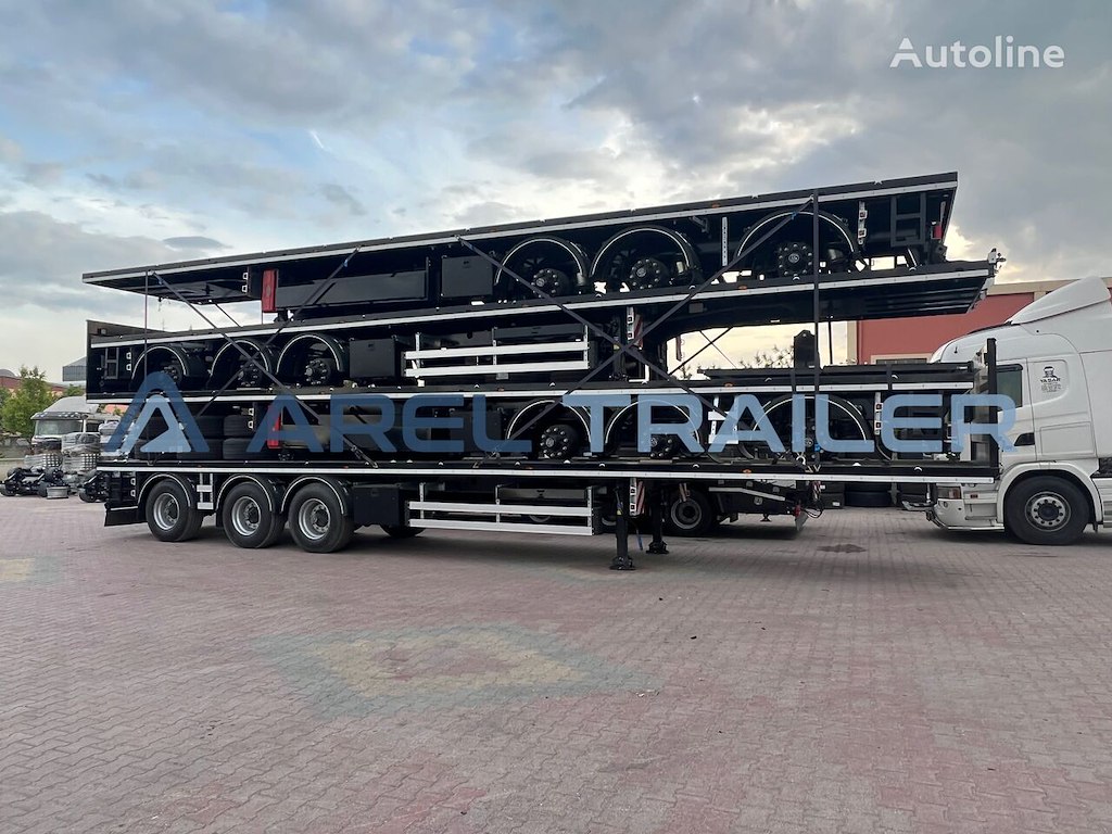 Nova Arel Trailer PLATFORM FLATBED SEMI TRAILER CUSTOMIZE poluprikolica sa ravnom platformom