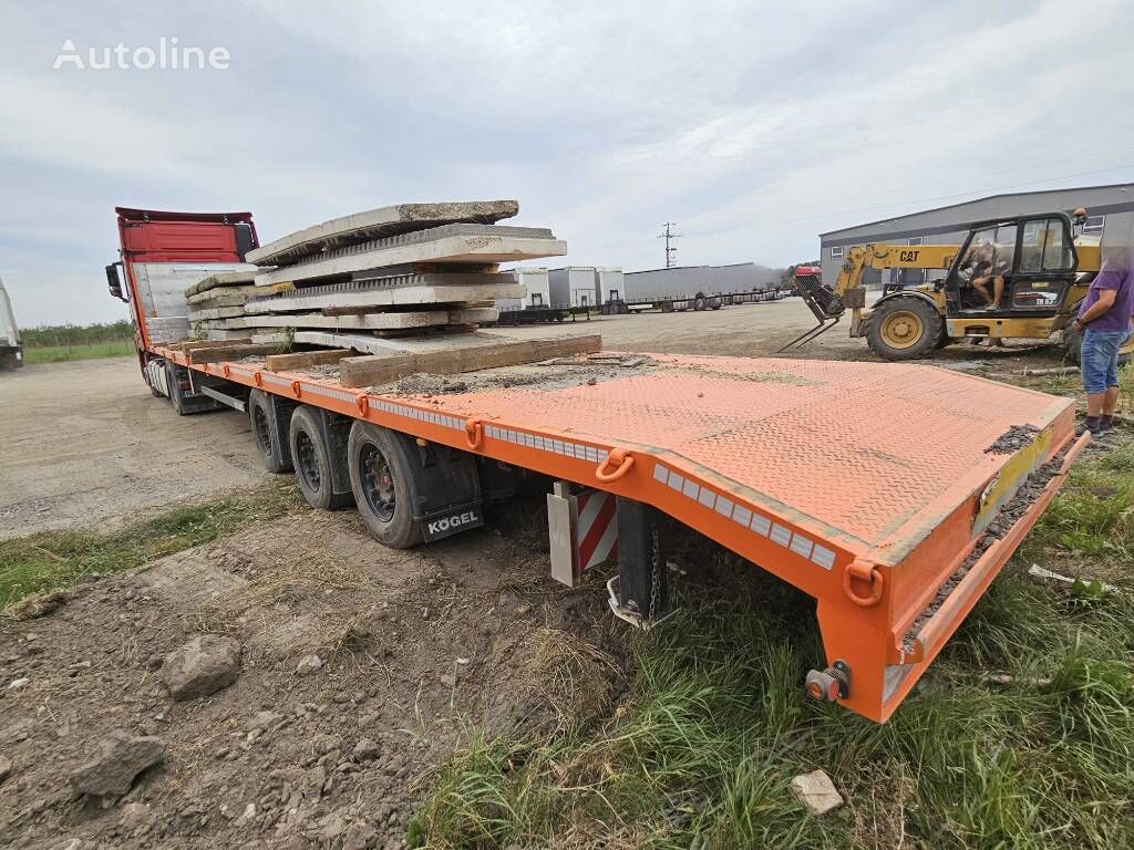 Kögel S 24-1 poluprikolica sa ravnom platformom