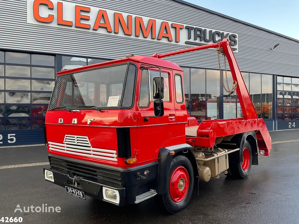 DAF FA 1600 DF 485 14 Ton portaalarmsysteem Oldtimer kamion autopodizač kontejnera