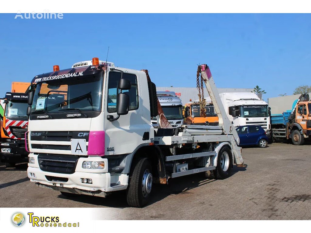 DAF CF 75.360 + EURO 5 + HYVALIFT + MANUAL kamion autopodizač kontejnera