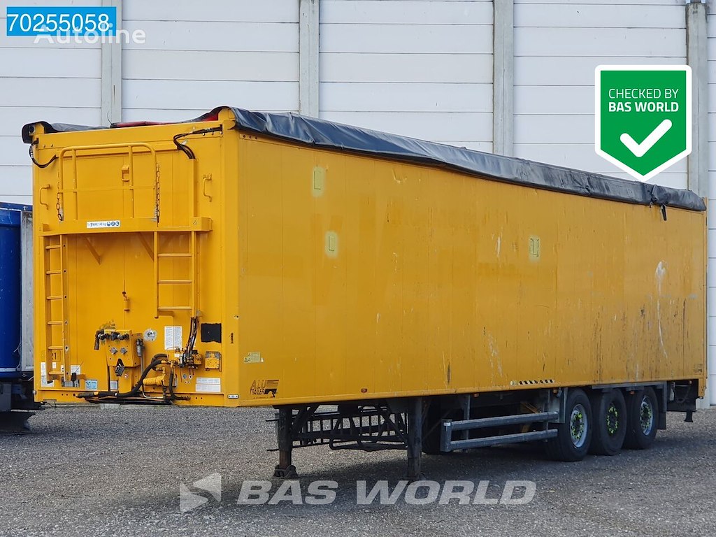 Stas SZ343V 3 axles NL-Trailer 89m3 6mm Liftachse Schiebewand poluprikolica sa pokretnim podom