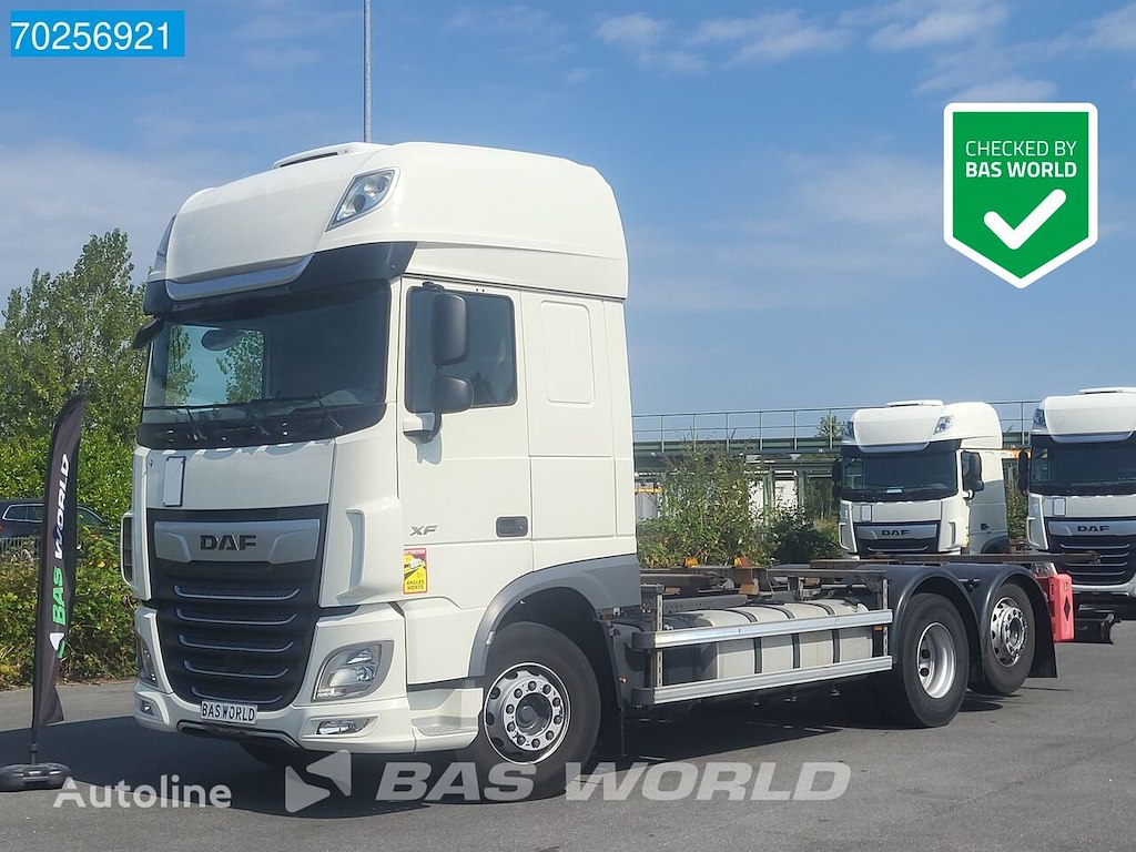 DAF XF 450 6X2 SSC Retarder Liftachse Standklima ACC LED vozilo za prevoz kontejnera