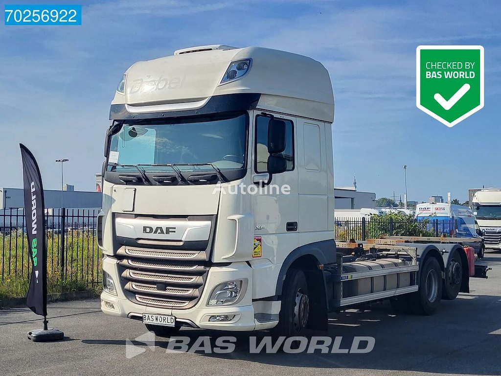 DAF XF 450 6X2 SSC Retarder Liftachse Standklima ACC LED vozilo za prevoz kontejnera