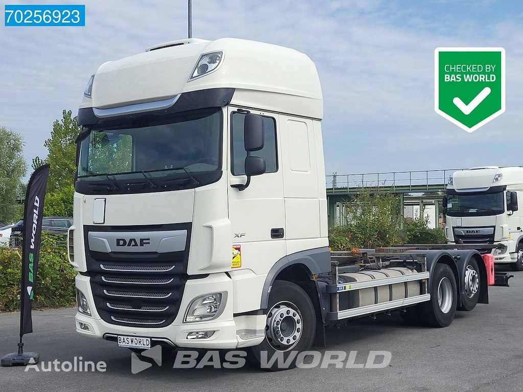 DAF XF 450 6X2 SSC Retarder Liftachse Standklima ACC LED vozilo za prevoz kontejnera