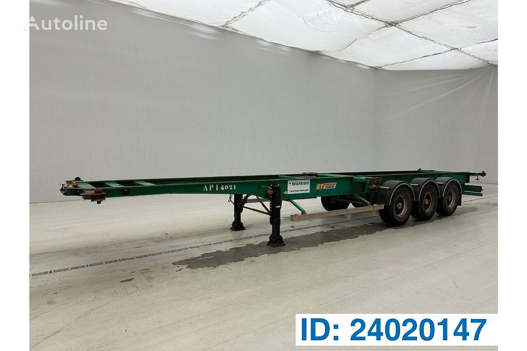 Fruehauf Skelet 2 x 20-40 ft vozilo za prevoz kontejnera