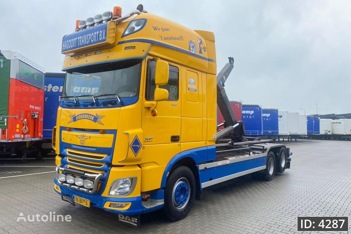 DAF XF 460 Day Cab, Euro 6, / 6x2 / Automatic / 25Ton VDL Hooklift / vozilo za prevoz kontejnera