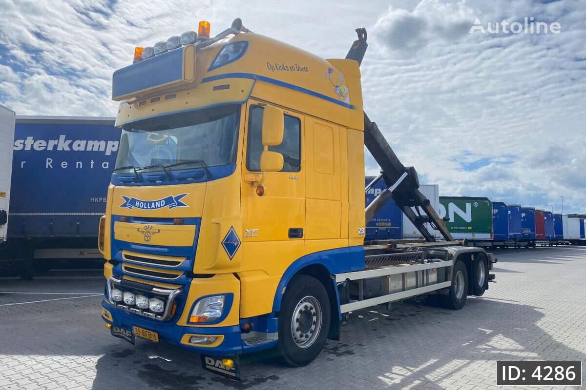 DAF XF 460 SSC, Euro 6, / 6x2 / Automatic / 30Ton VDL Hooklift / Haa vozilo za prevoz kontejnera