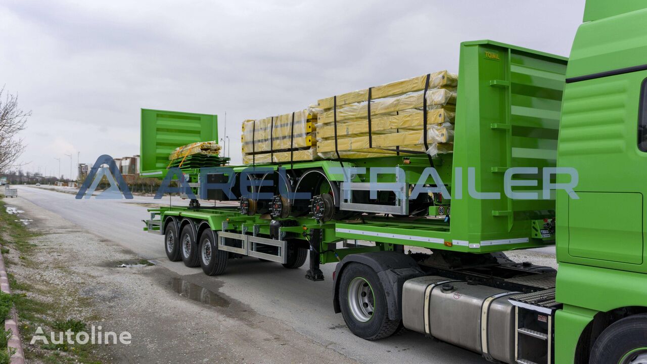 Nova Arel Trailer TIMBER STANCHION SEMI TRAILER CUSTOMIZE poluprikolica za prevoz drva