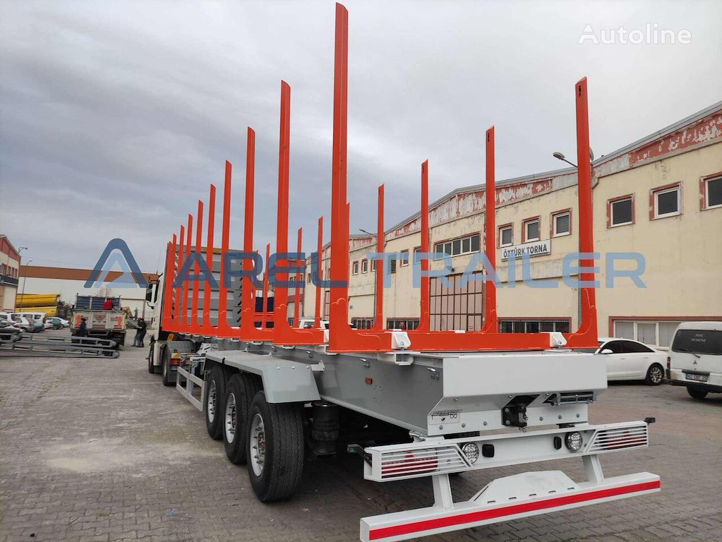 Nova Arel Trailer TIMBER STANCHION SEMI TRAILER CUSTOMIZE poluprikolica za prevoz drva