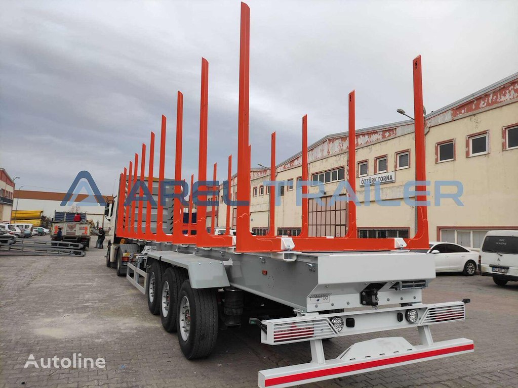 Nova Arel Trailer TIMBER STANCHION SEMI TRAILER CUSTOMIZE poluprikolica za prevoz drva