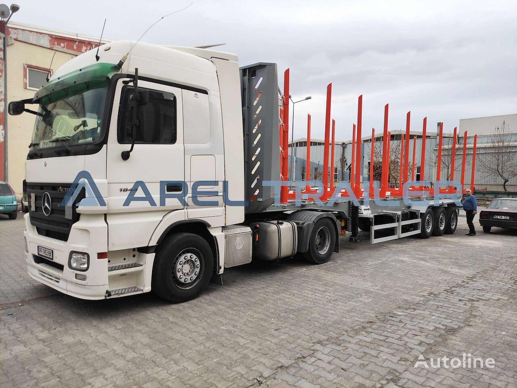 Nova Arel Trailer TIMBER STANCHION SEMI TRAILER CUSTOMIZE poluprikolica za prevoz drva