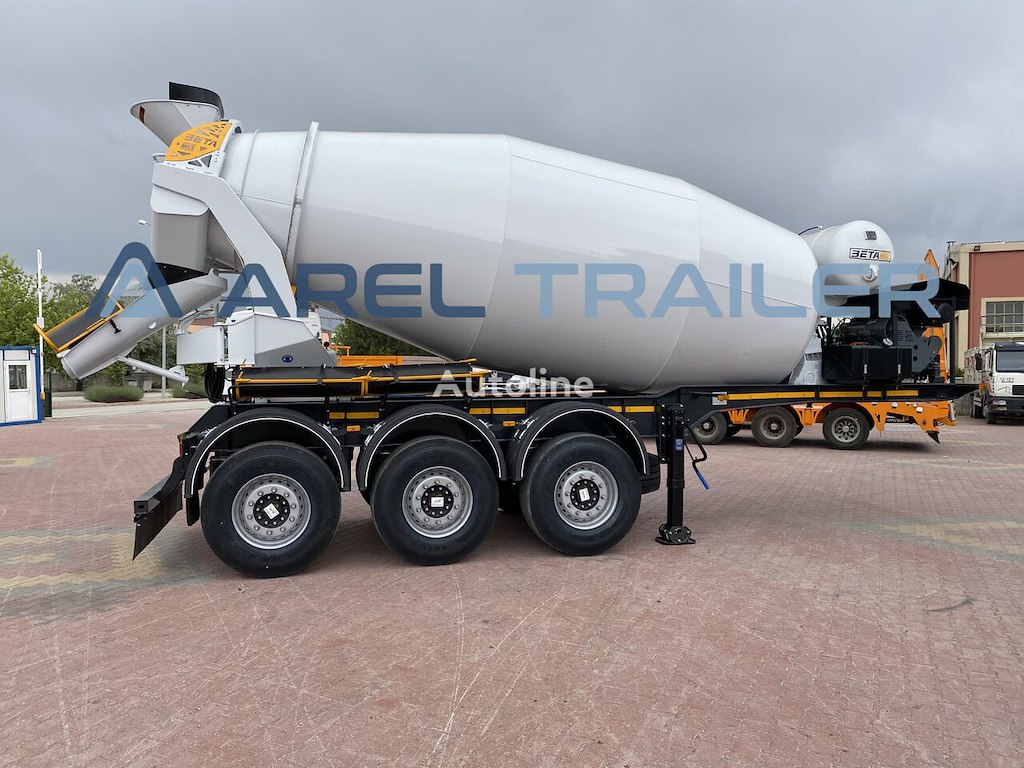 Novi Arel Trailer BETON CONCRETE MIXER SEMI TRAILER 2024 IMER - SCHWING STETTER poluprikolica betonska mešalica