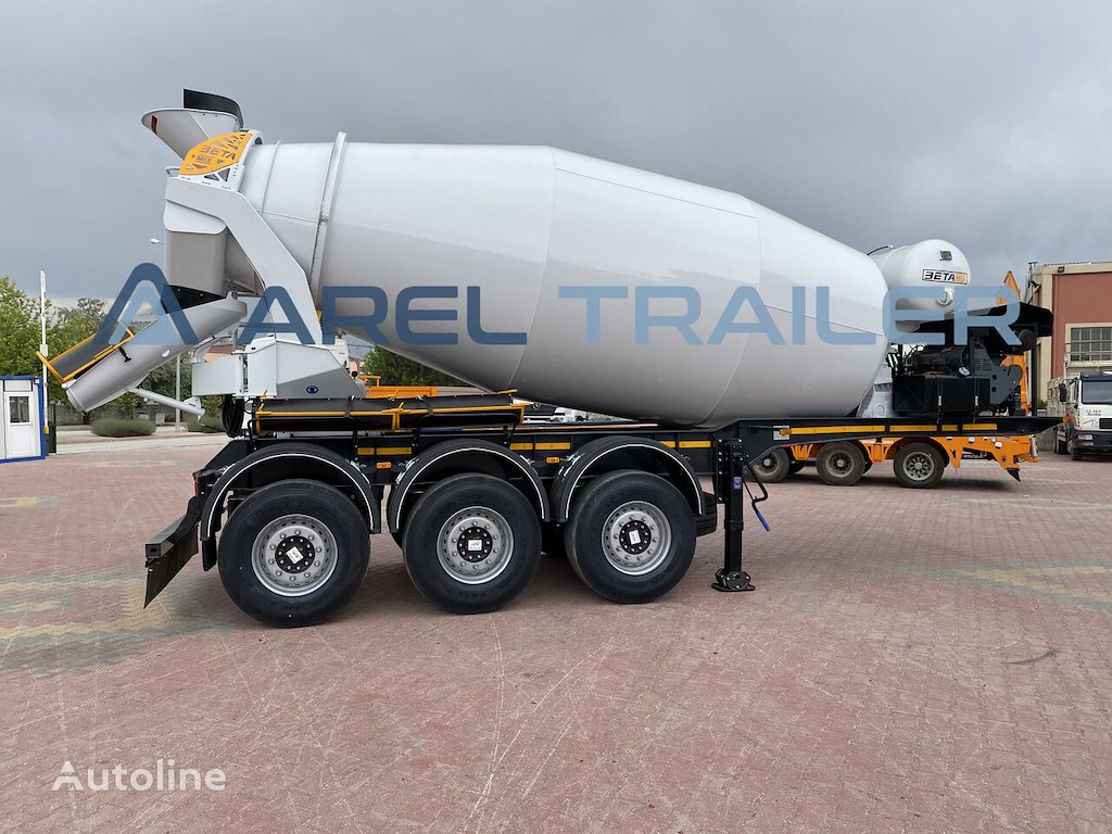 Novi Arel Trailer BETON CONCRETE MIXER SEMI TRAILER 2024 IMER - SCHWING STETTER B poluprikolica betonska mešalica