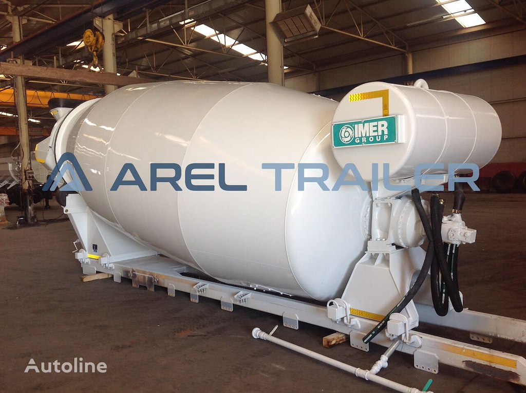 Novi Arel Trailer BETON CONCRETE MIXER SEMI TRAILER 2024 IMER - SCHWING STETTER B poluprikolica betonska mešalica