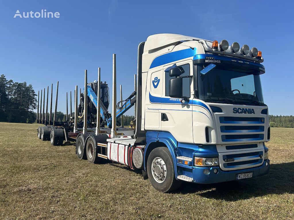 Scania R620 kamion za prevoz drva