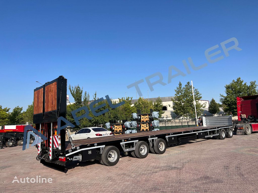 Nova Arel Trailer 5 AXLE DRAWBAR REMORQUE TRAILER TURNTABLE OPTION CUSTOMIZE prikolica platforma