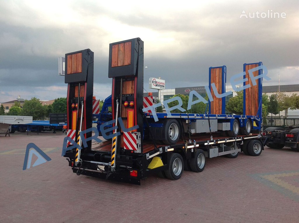 Nova Arel Trailer 4 AXLE DRAWBAR REMORQUE TRAILER TURNTABLE OPTION CUSTOMIZE prikolica sa niskom platformom