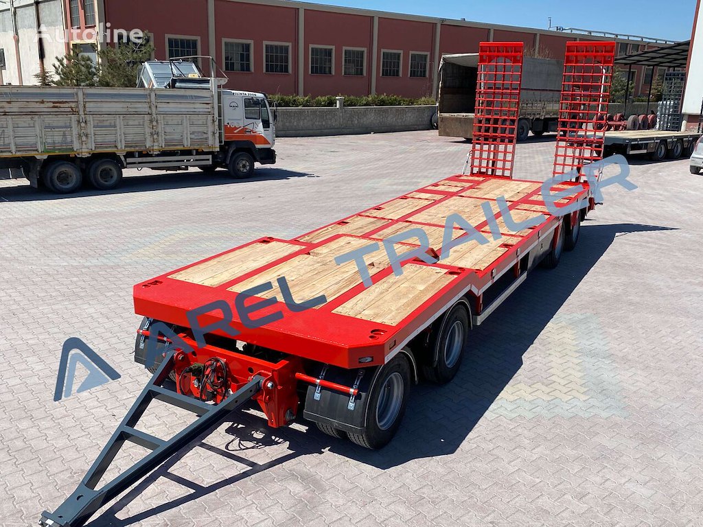 Nova Arel Trailer 4 AXLE DRAWBAR REMORQUE TRAILER TURNTABLE OPTION CUSTOMIZE prikolica sa niskom platformom